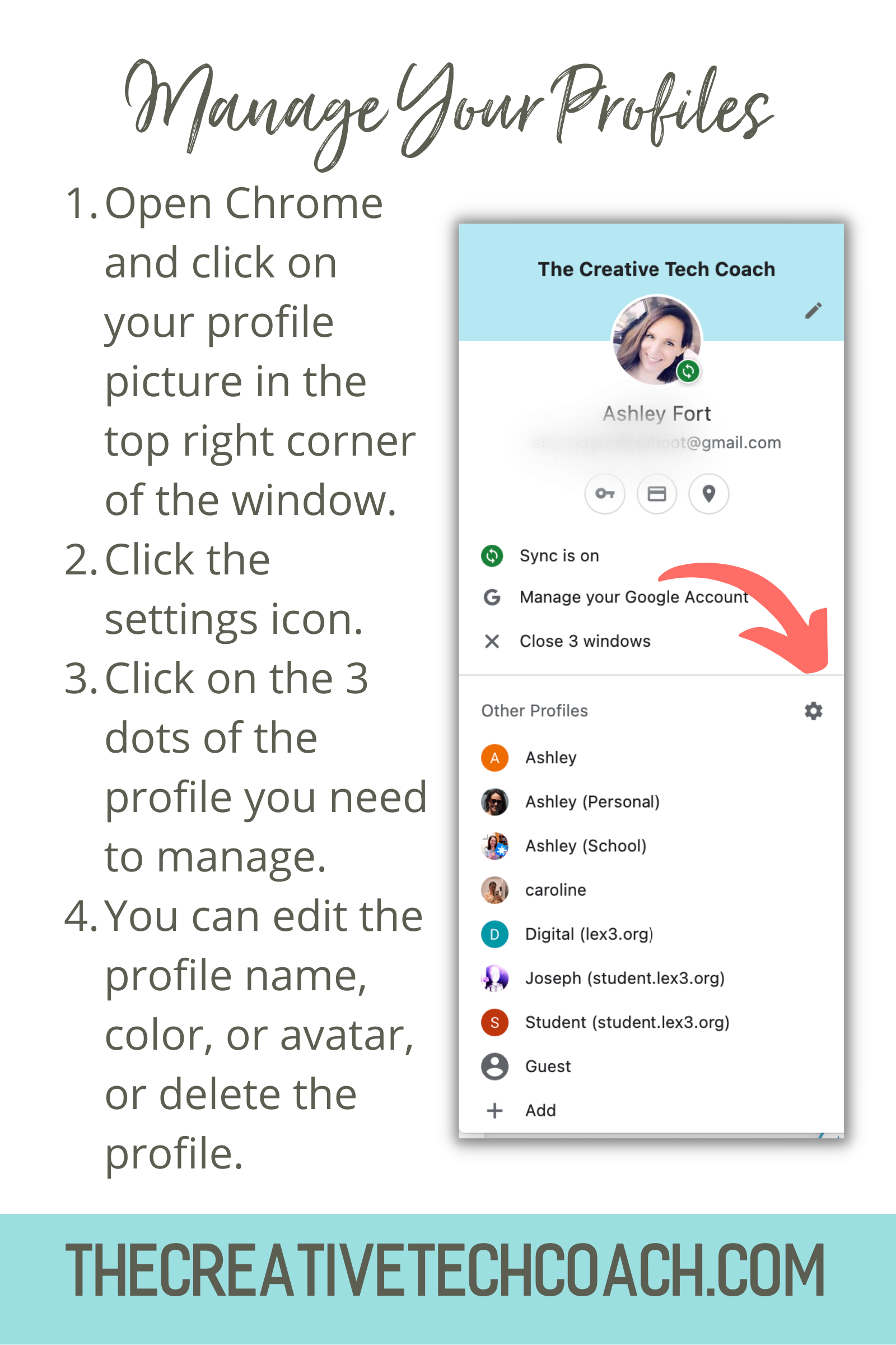 Multiple Chrome Profiles - The Creative Tech Coach
